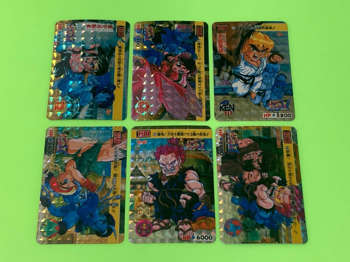 Yahoo!オークション - ストリートファイター2X カードダス キラコンプ