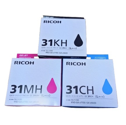 Yahoo!オークション - RICOH リコーGXカートリッジ GC31KH/ブラック/GC...