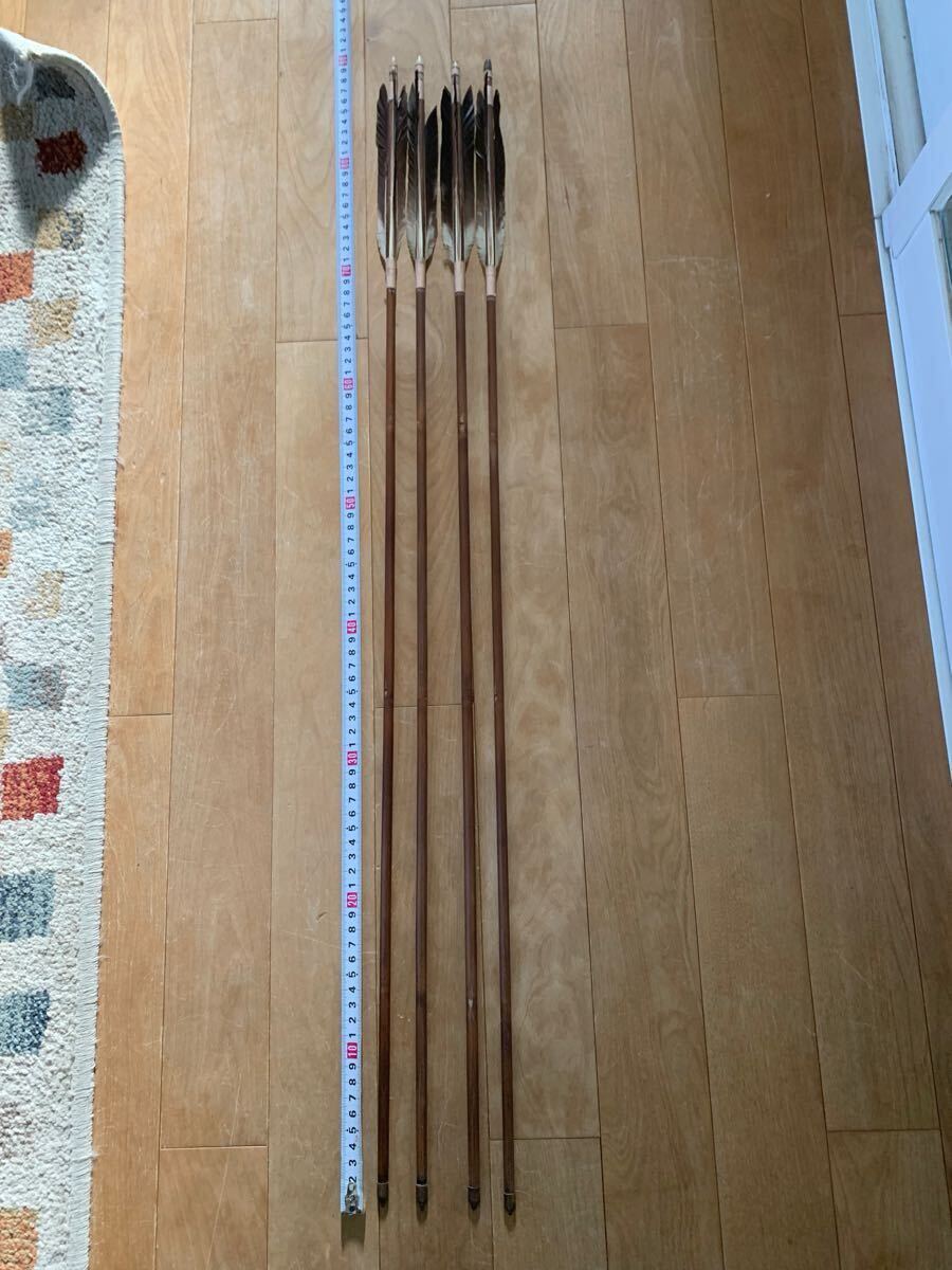 Yahoo!オークション - 弓道 近的矢 竹矢 犬鷲 手羽 中古品