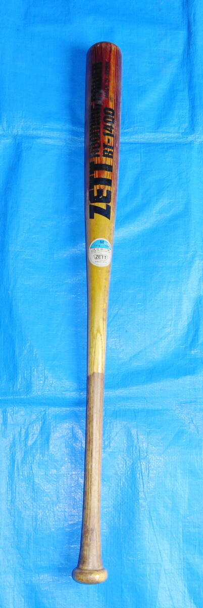 Yahoo!オークション - 軟式用 ZETT 木製バット ③ BOOMING POWER BT-14...