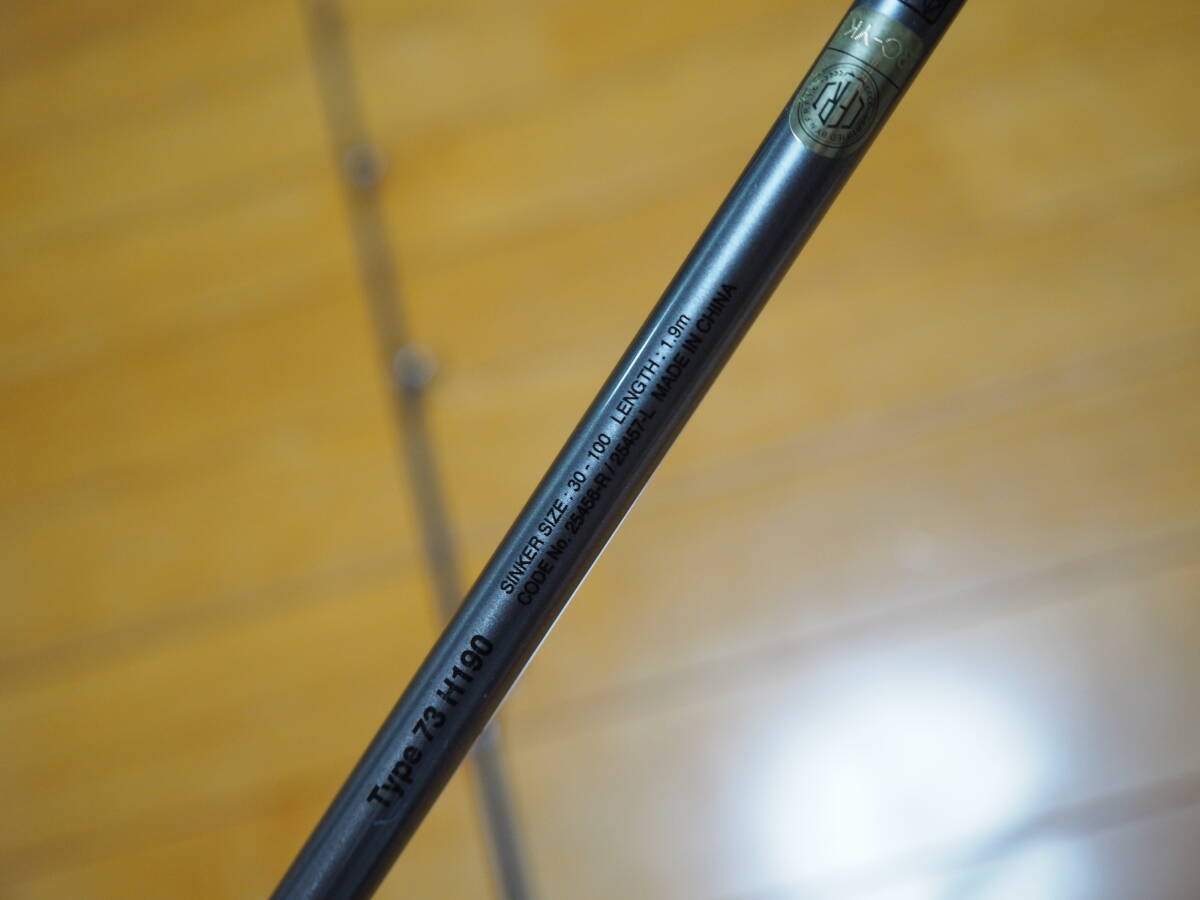 Yahoo!オークション - 美品 シマノ ライトゲーム Ci4+ タイプ73 H190 ...