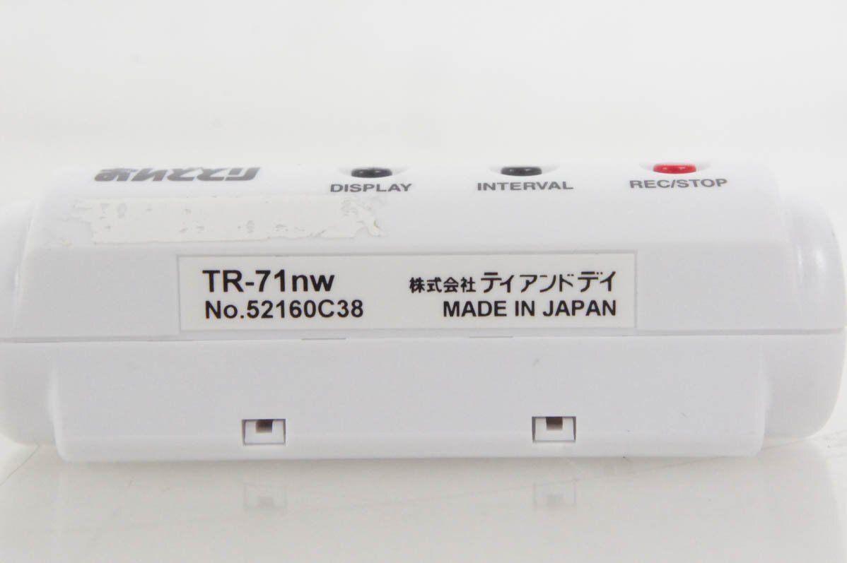 Yahoo!オークション - 5 T＆D ティアンドデイ 温度記録計 サーモレコー...