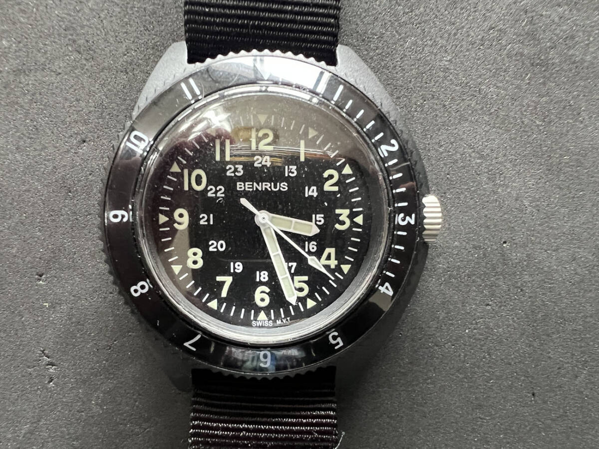 Yahoo!オークション - BENRUS ミリタリーウォッチTYPE-Ⅲ