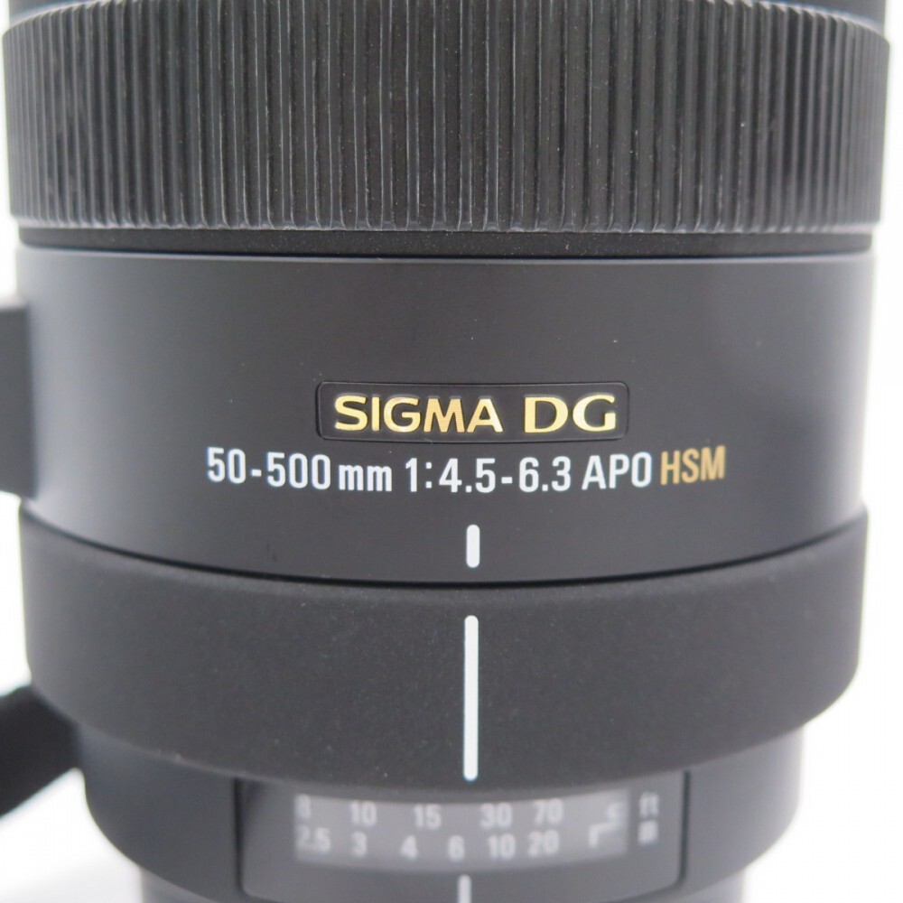 1円〜 SIGMA シグマ 50-500mm 1:4.5-6.3 APO HSM レンズ FOR Canon 動作未確認 現状品 y101-3694298 Y商品(その他)｜売買された ...