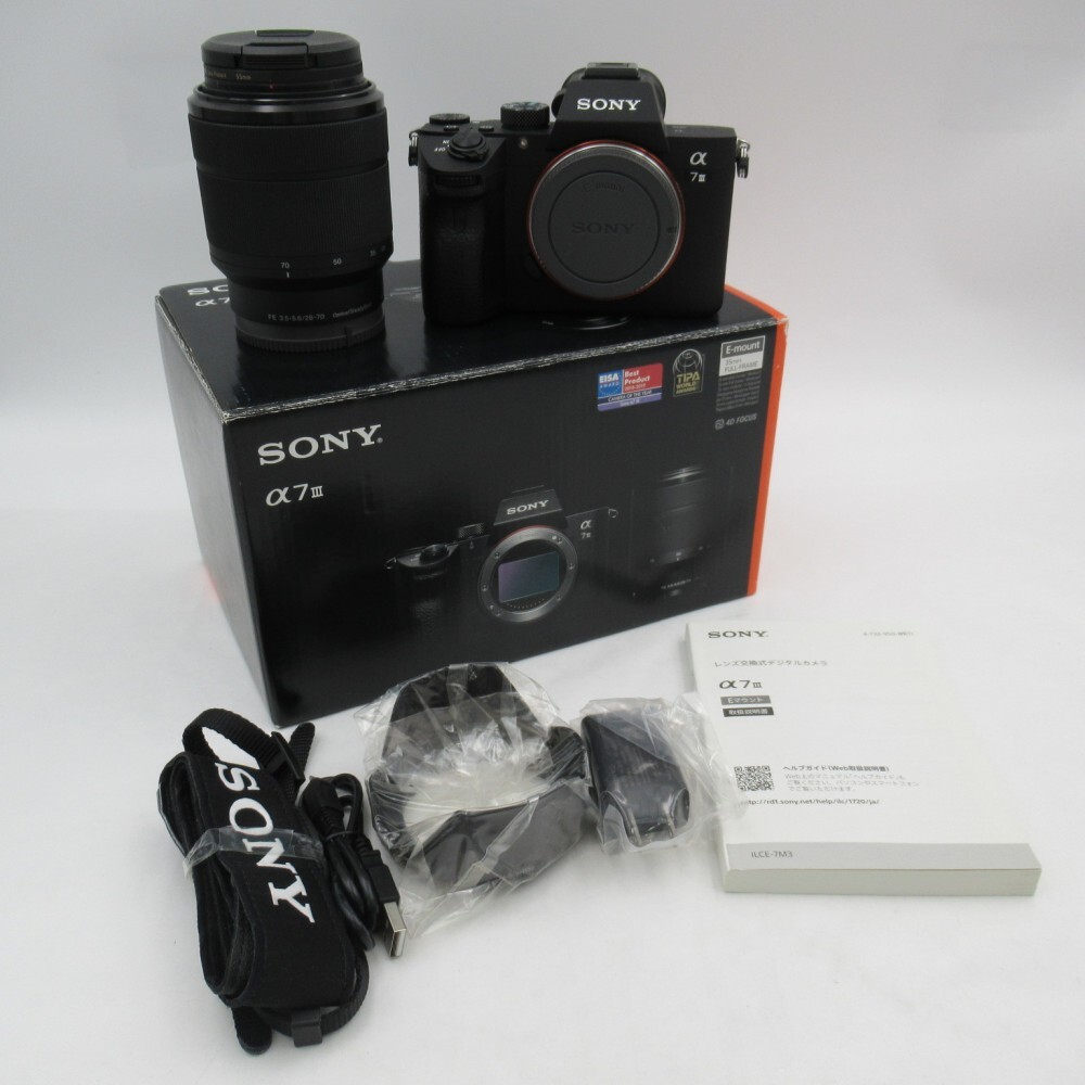 Yahoo!オークション - 1円〜 SONY ソニー α7III ミラーレスデジタル一...