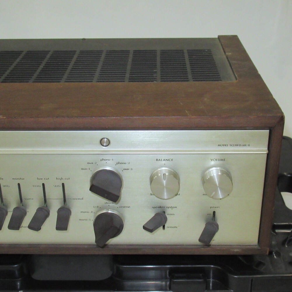 Yahoo!オークション - 1円〜 LUXMAN ラックスマン SQ38FD MK-II 管球式...