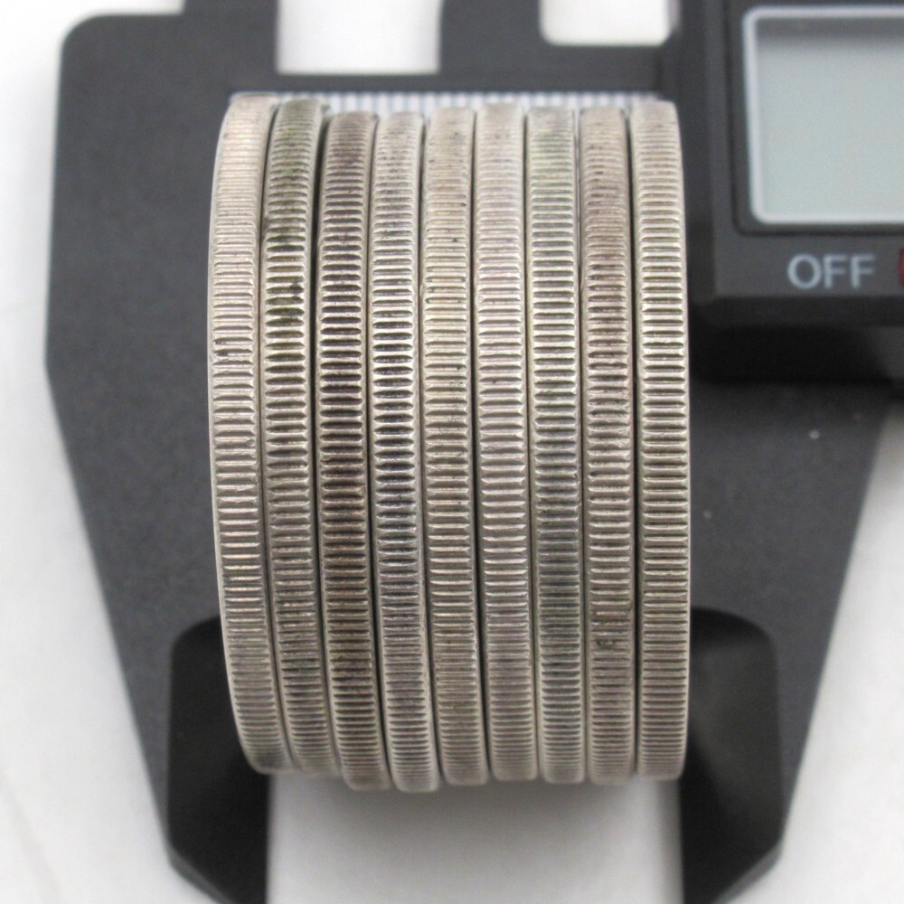 Yahoo!オークション - 1円〜 一圓銀貨 明治34年 総重量 約242g 計9点 ...