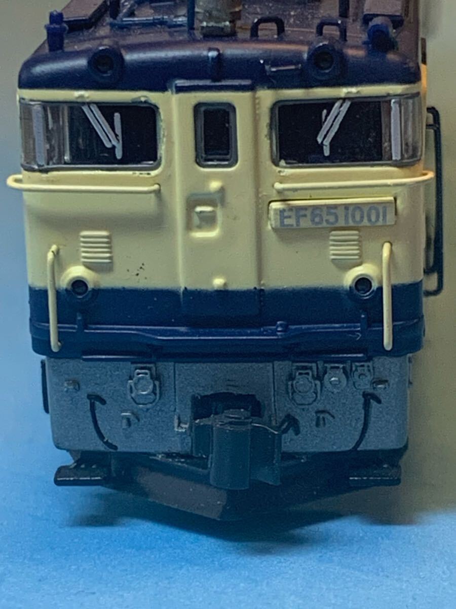 Yahoo!オークション - EF65-1001 ヒサシ無し 特急色 マイクロエース A1...