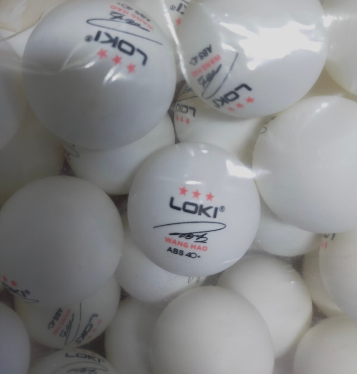 Yahoo!オークション - LOKIプラスチック製 卓球トレーニングボール・40...