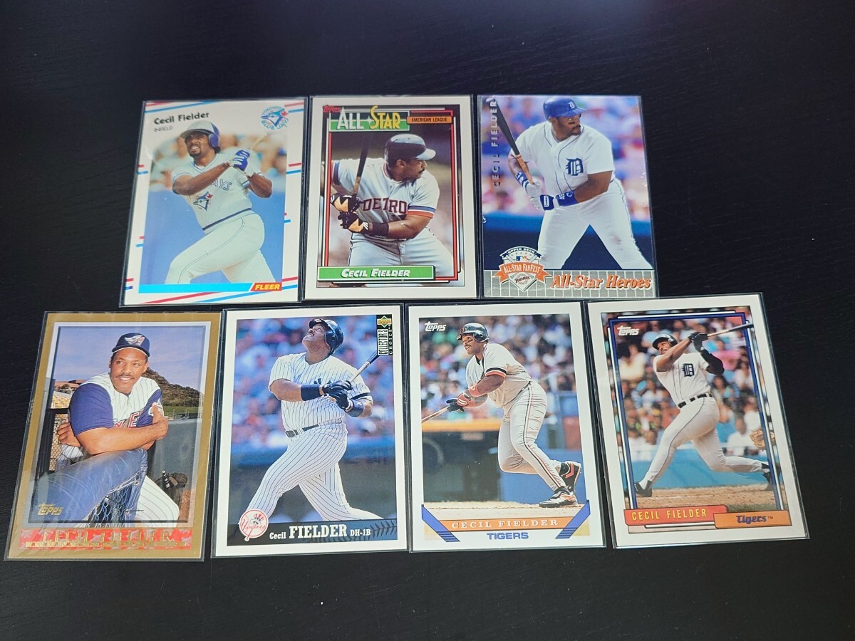Yahoo!オークション - CECIL FIELDER TOPPS UPPER DECKなど