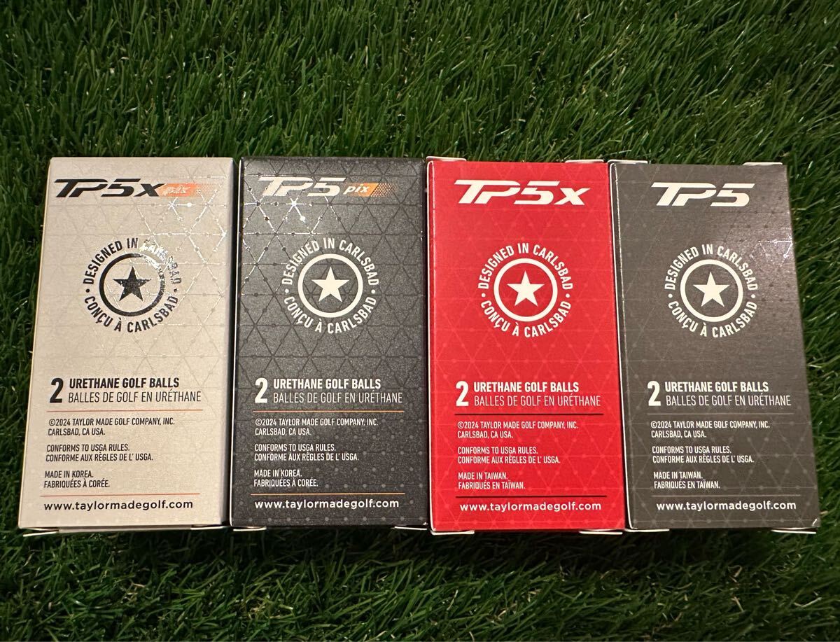 Yahoo!オークション - テーラーメイド TP5ゴルフボール 4種12球 Taylor...