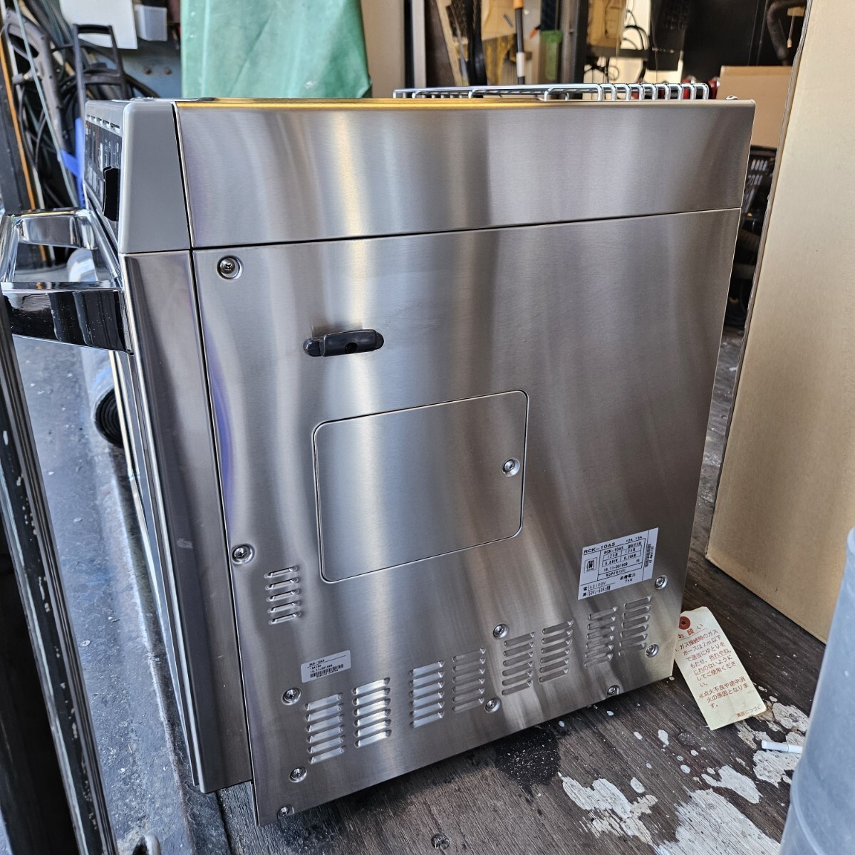 Yahoo!オークション - 未使用 ガスオーブン リンナイ RCK-10AS 都市ガ...