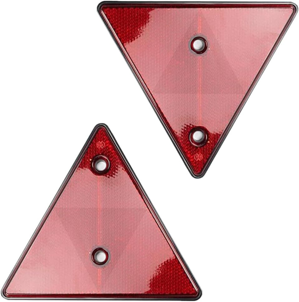 Yahoo!オークション - リフレクター 三角反射板 2個セット 警告反射板 ...
