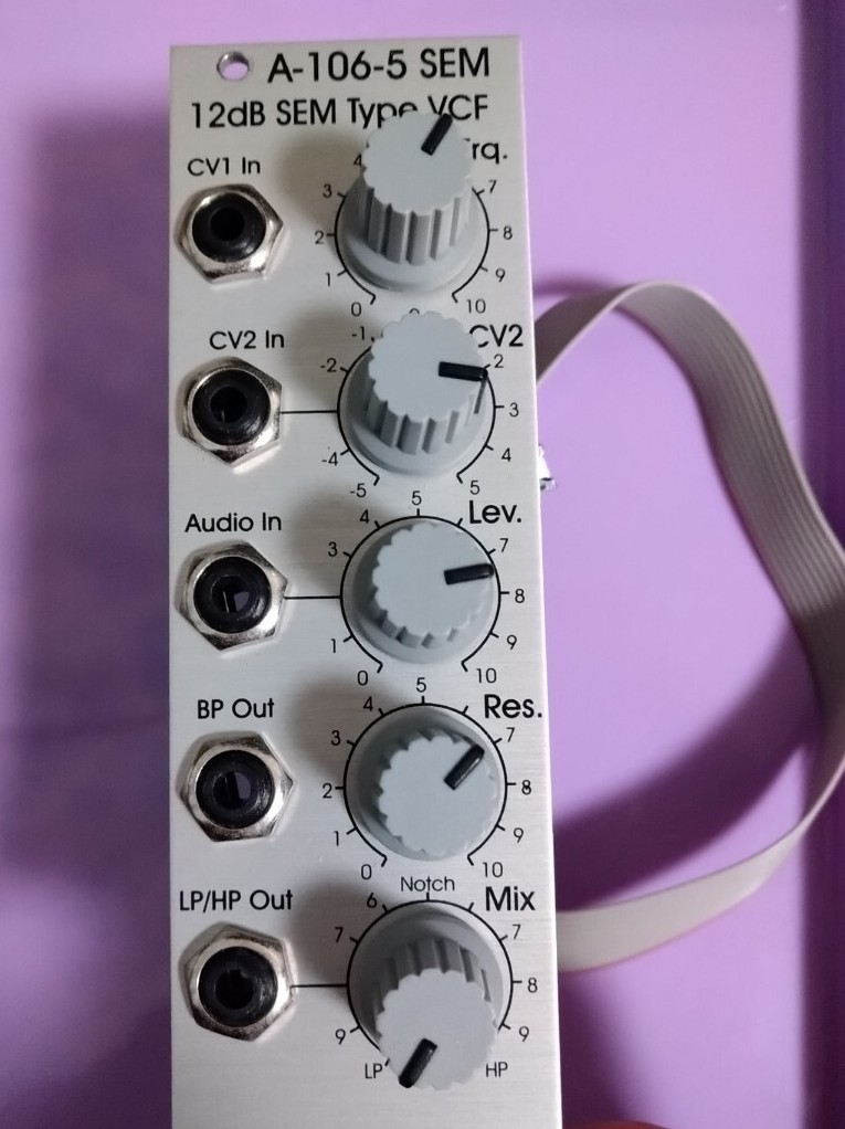 Yahoo!オークション - Doepfer A-106-5 12dB SEM Multimode Filter モ...