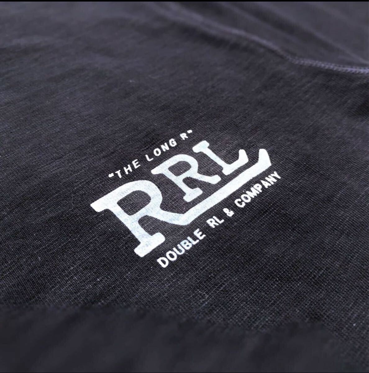 Yahoo!オークション - RRL DOUBLE RL 前V Tシャツ ブラック XXLサイス
