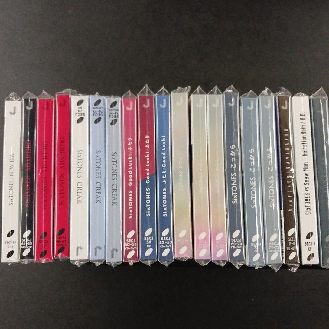 Yahoo!オークション - CD_19】SixTONES CD CD+DVD 大量 まとめて