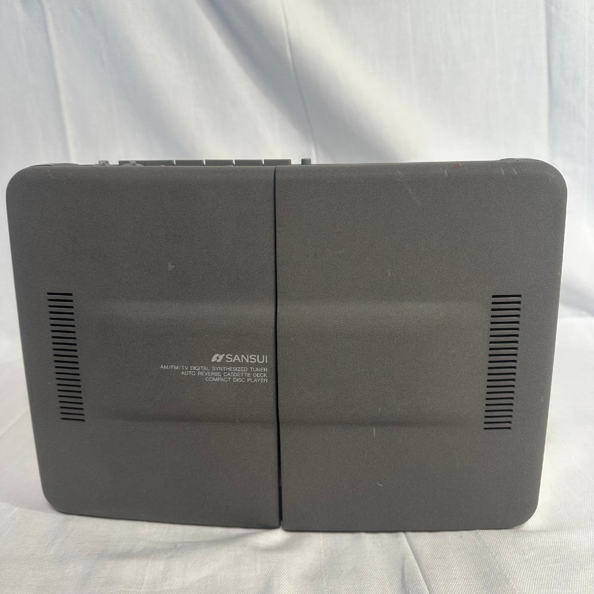 Yahoo!オークション - SANSUI CDラジカセ MUSIC NOTE CP-A4 ジャンク品