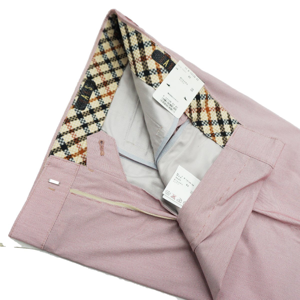 Yahoo!オークション - 【 DAKS GOLF 】ダックス 春夏ノータックパンツ ...