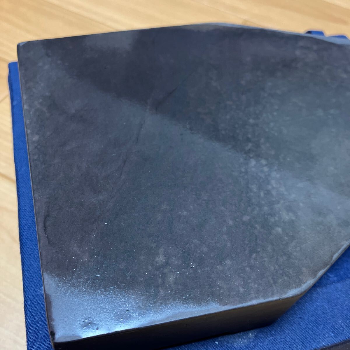 Yahoo!オークション - 端渓硯 老坑 1350g 硯 古硯 書道 古墨 唐墨 中国...