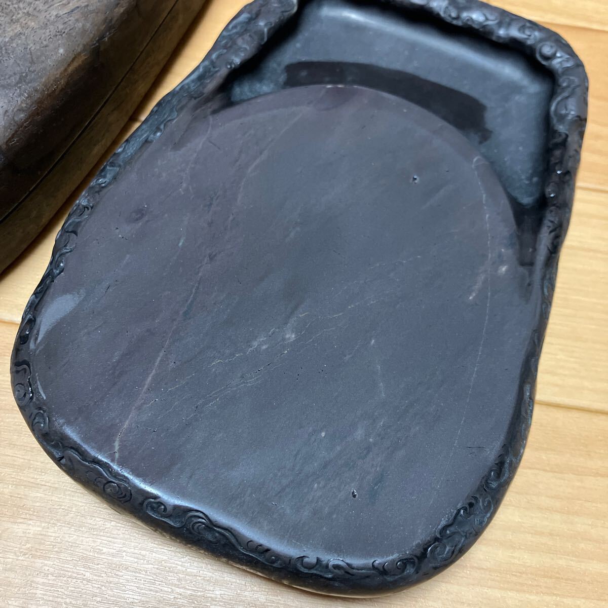 Yahoo!オークション - 端渓硯 老坑 1260g 硯 古硯 書道 古墨 唐墨 中国...