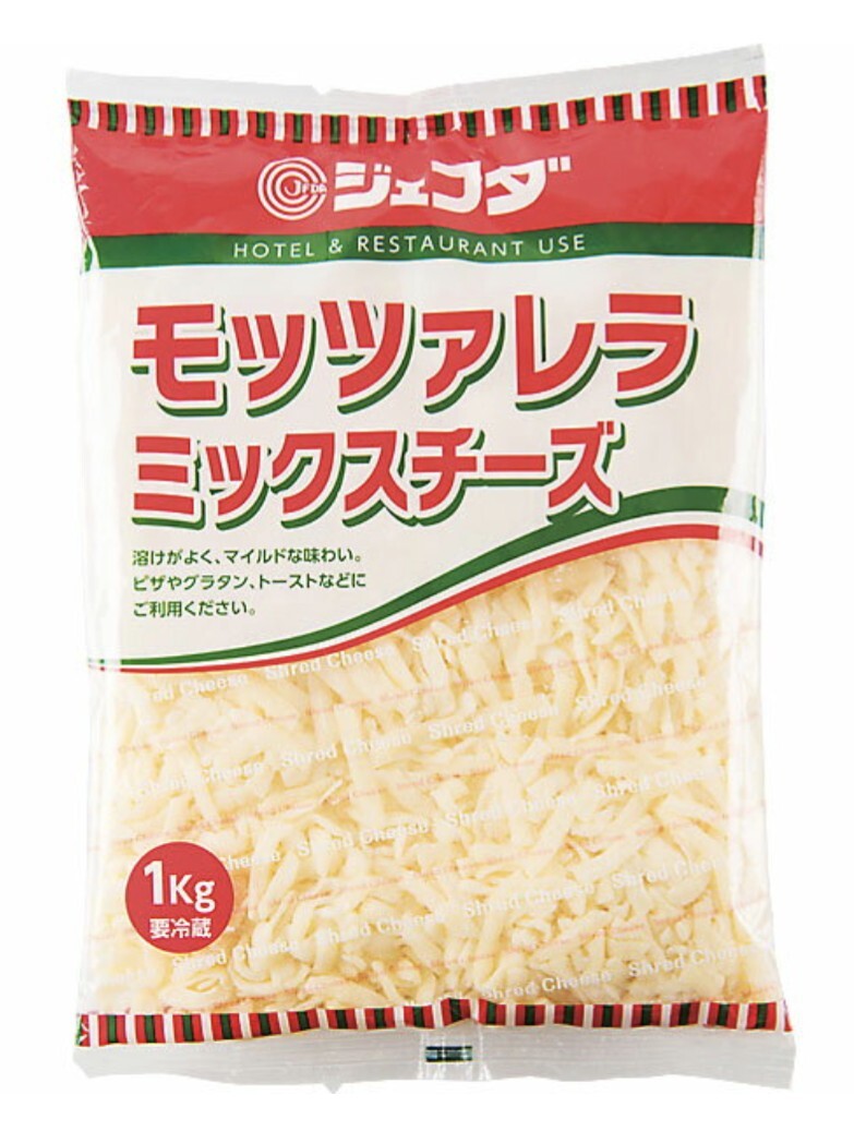 Yahoo!オークション - JFDAモッツァレラミックスチーズ1kg×8袋
