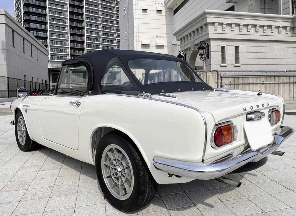 実走行4.1万km ホンダS800 昭和42年式 4速M/T 幌 張り替えたて エンジン クラッチ ブレーキetc.OH完了したて 美車(ホンダS800)｜売買されたオークション情報 ...