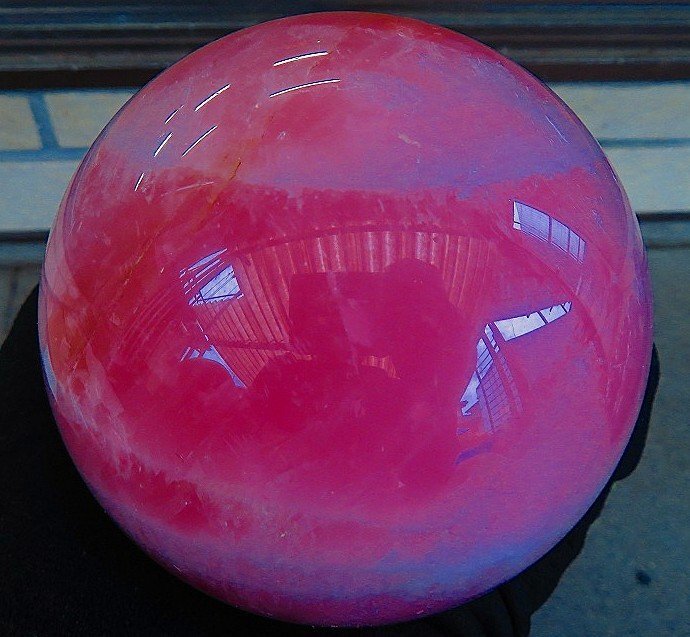 Yahoo!オークション - 超濃い 限定品 天然石 スターローズクォーツ丸玉...