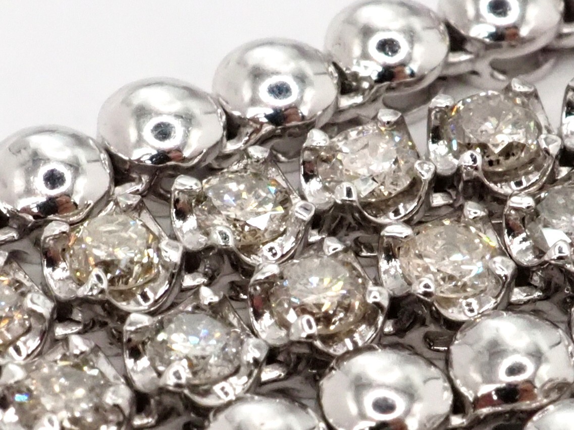 Yahoo!オークション - 【6859P】 SILVER/925 天然ダイヤモンド 2.58ct/...