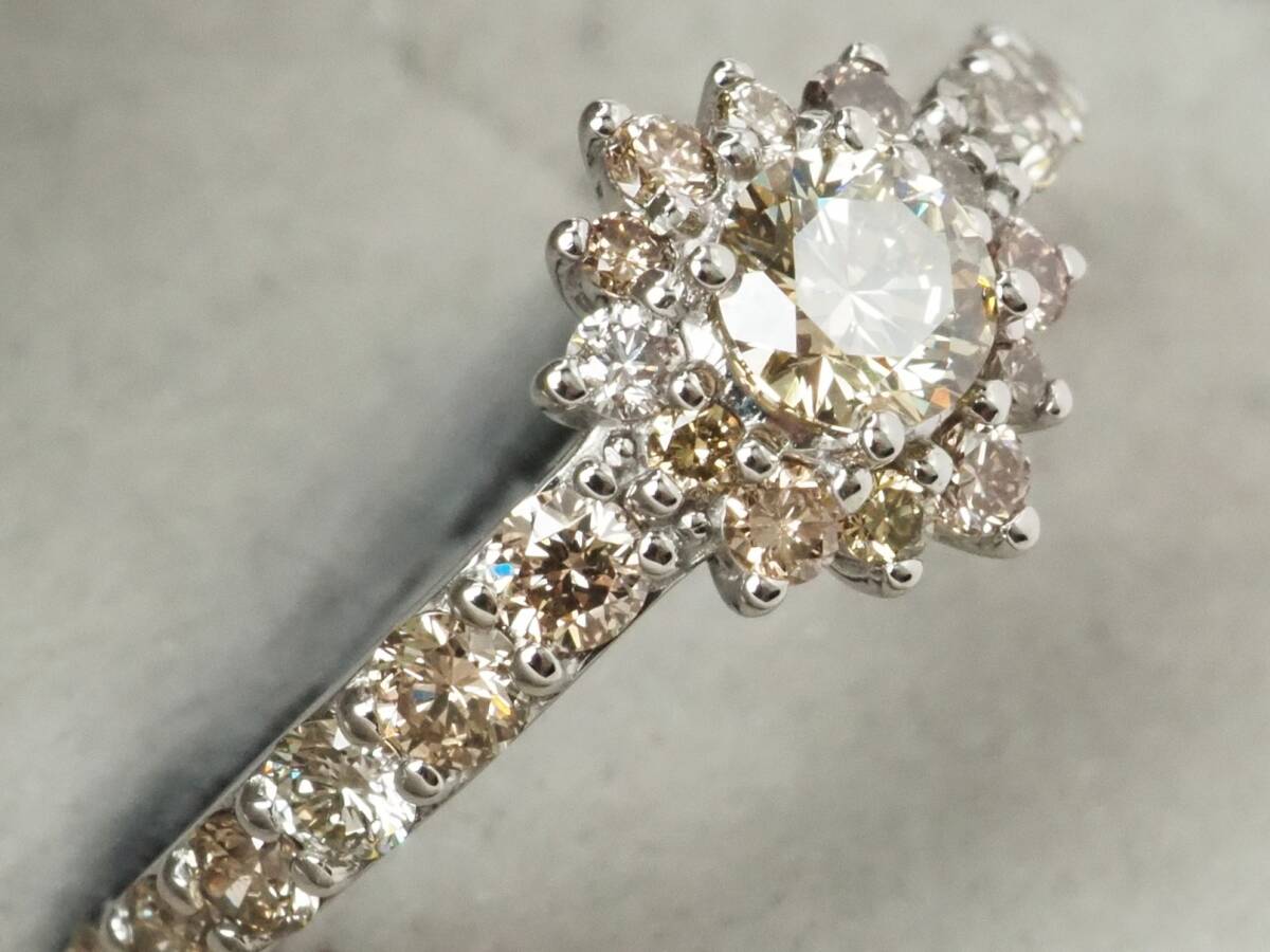 Yahoo!オークション - 【6817D】GSTV Pt950 天然ダイヤモンド 0.30ct/0...