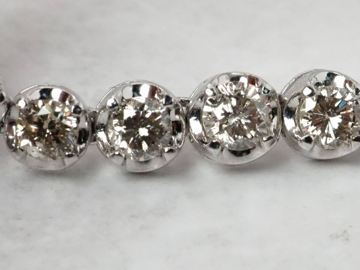 Yahoo!オークション - 【6859P】 SILVER/925 天然ダイヤモンド 2.58ct/...