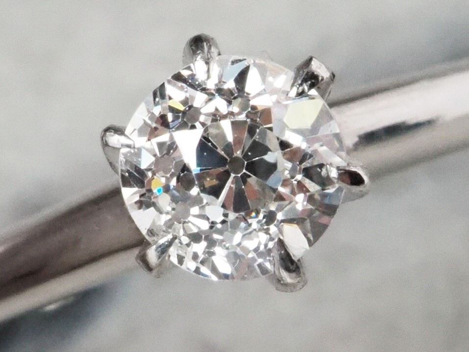 Yahoo!オークション - 【6700D】platinum 天然ダイヤモンド 0.44ct/2.8...