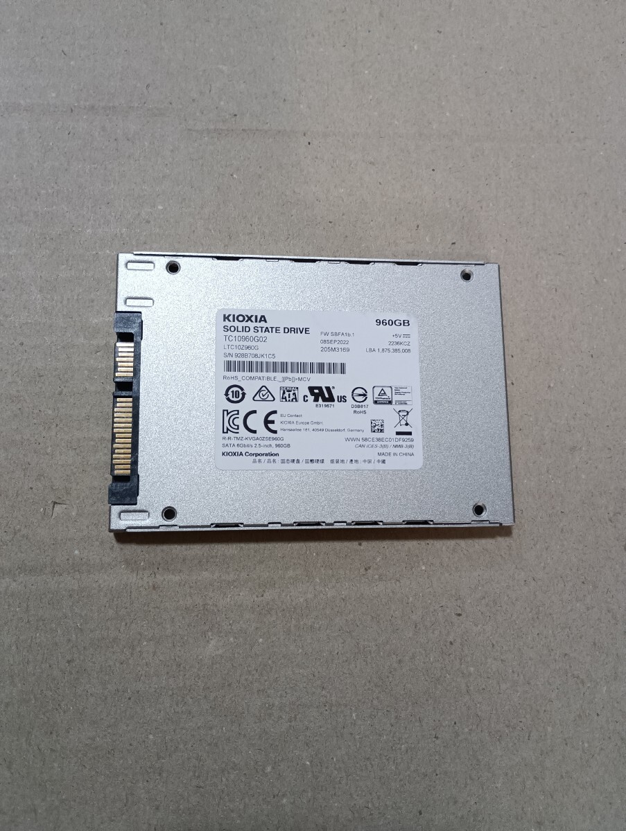 Yahoo!オークション - KIOXIA exceria SSD 960G