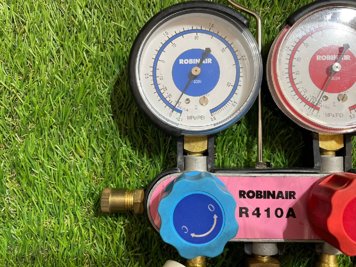 Yahoo!オークション - 中古/現状品 ROBINAIR ロビネア ゲージマニホー...