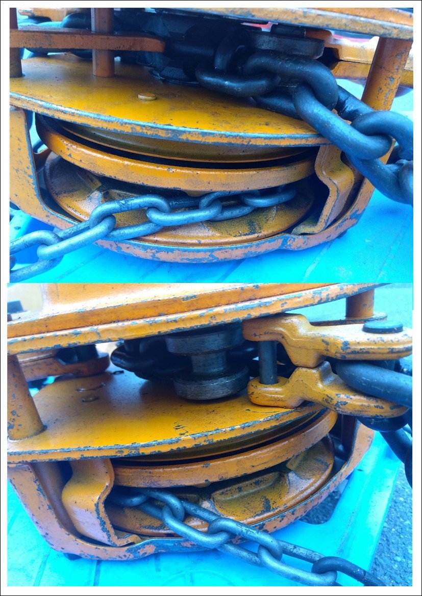 Yahoo!オークション - KITO キトー チェーンブロック 5TON M2B - 313 ...