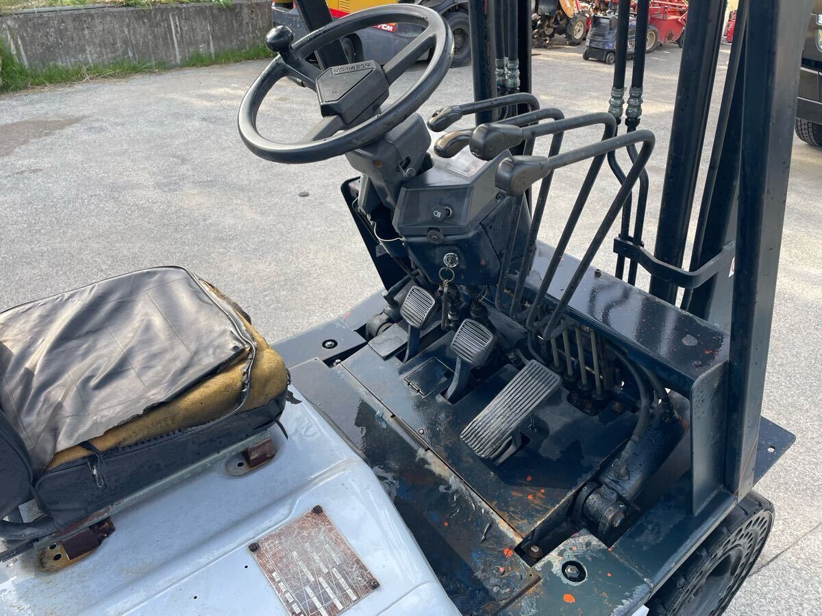 Yahoo!オークション - 鳥取発 コマツ KOMATSU フォークリフト 1t FG10-...