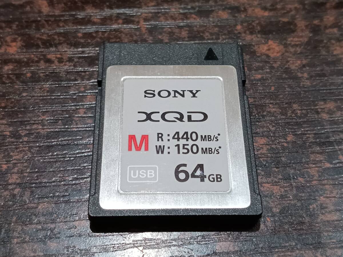 Yahoo!オークション - 【動作OK 64GB 】SONY ソニー QD-M64 XQD メモリ...