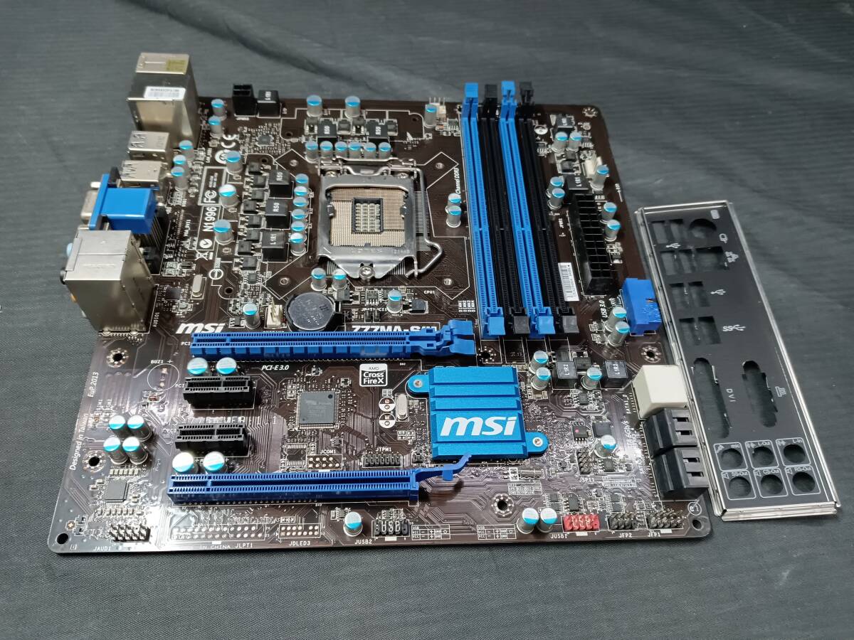 Yahoo!オークション - 【動作品/マザーボード】MSI Z77MA-S41 LGA1155 ...