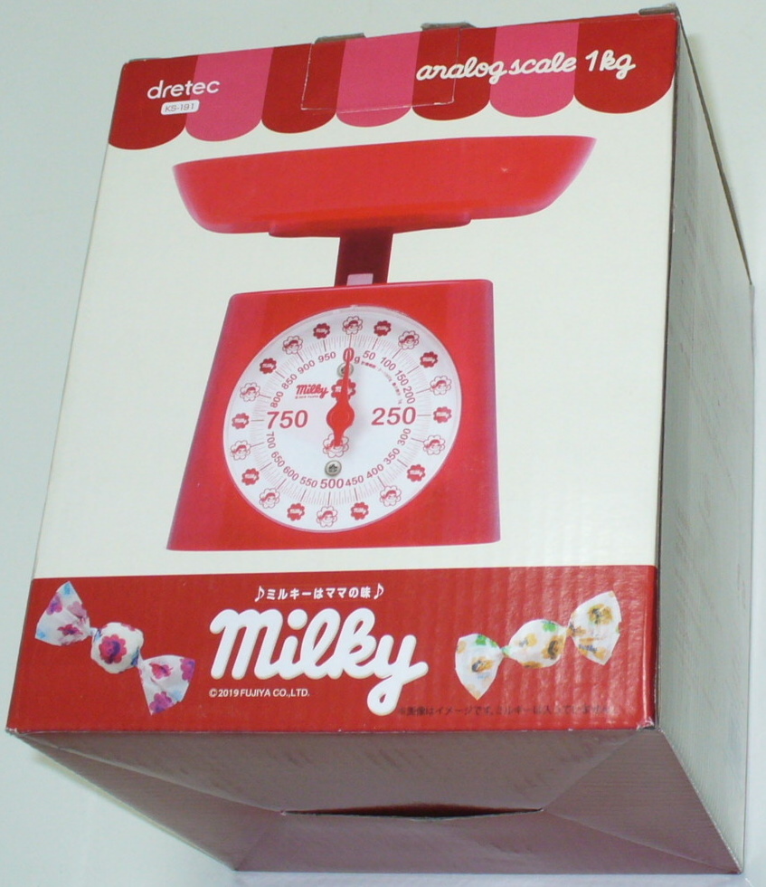 Yahoo!オークション - ミルキー 料理はかり 1Kg（KS-191RDFA)最小表示...