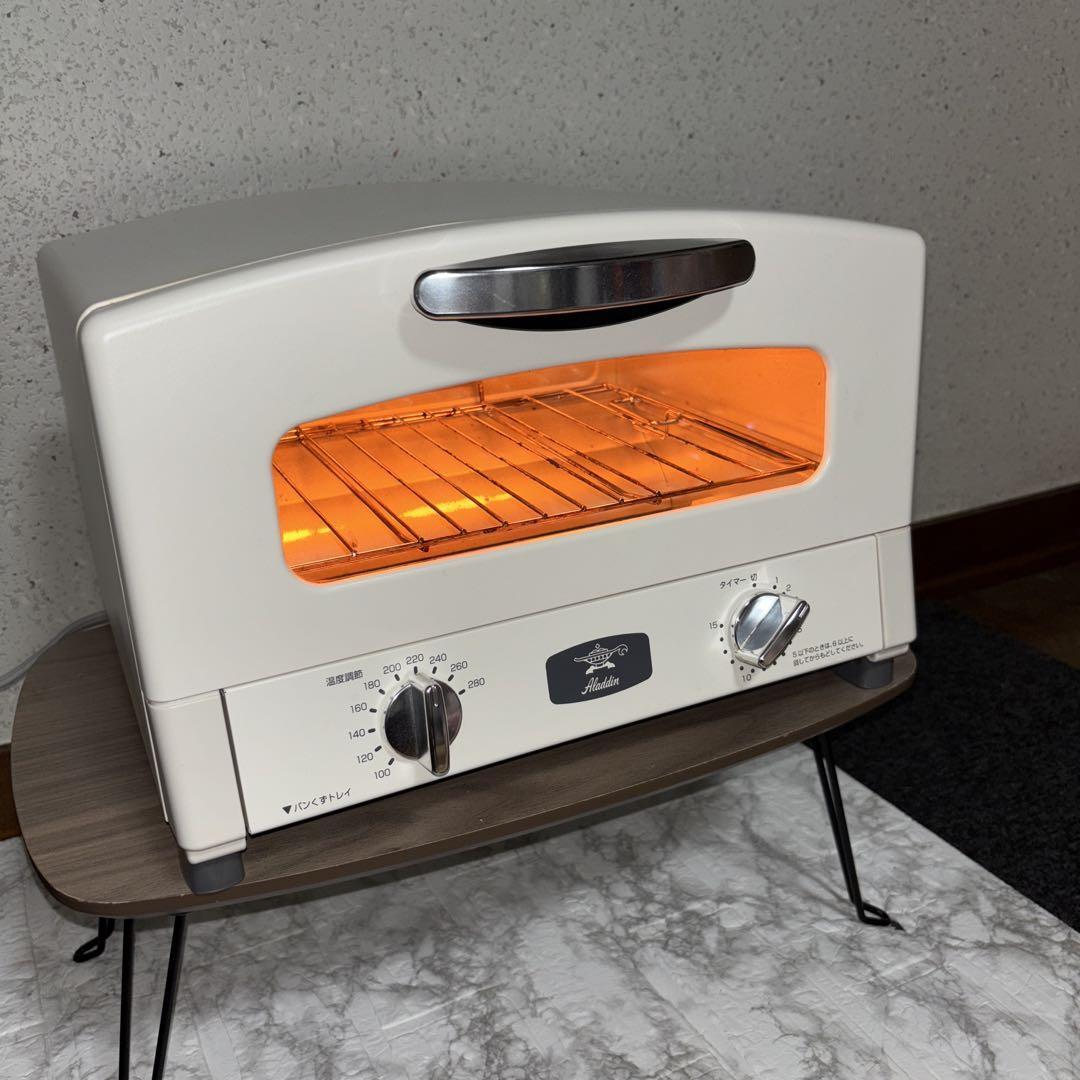 Yahoo!オークション - 【2021年製】グラファイトトースター ALADDIN CA...