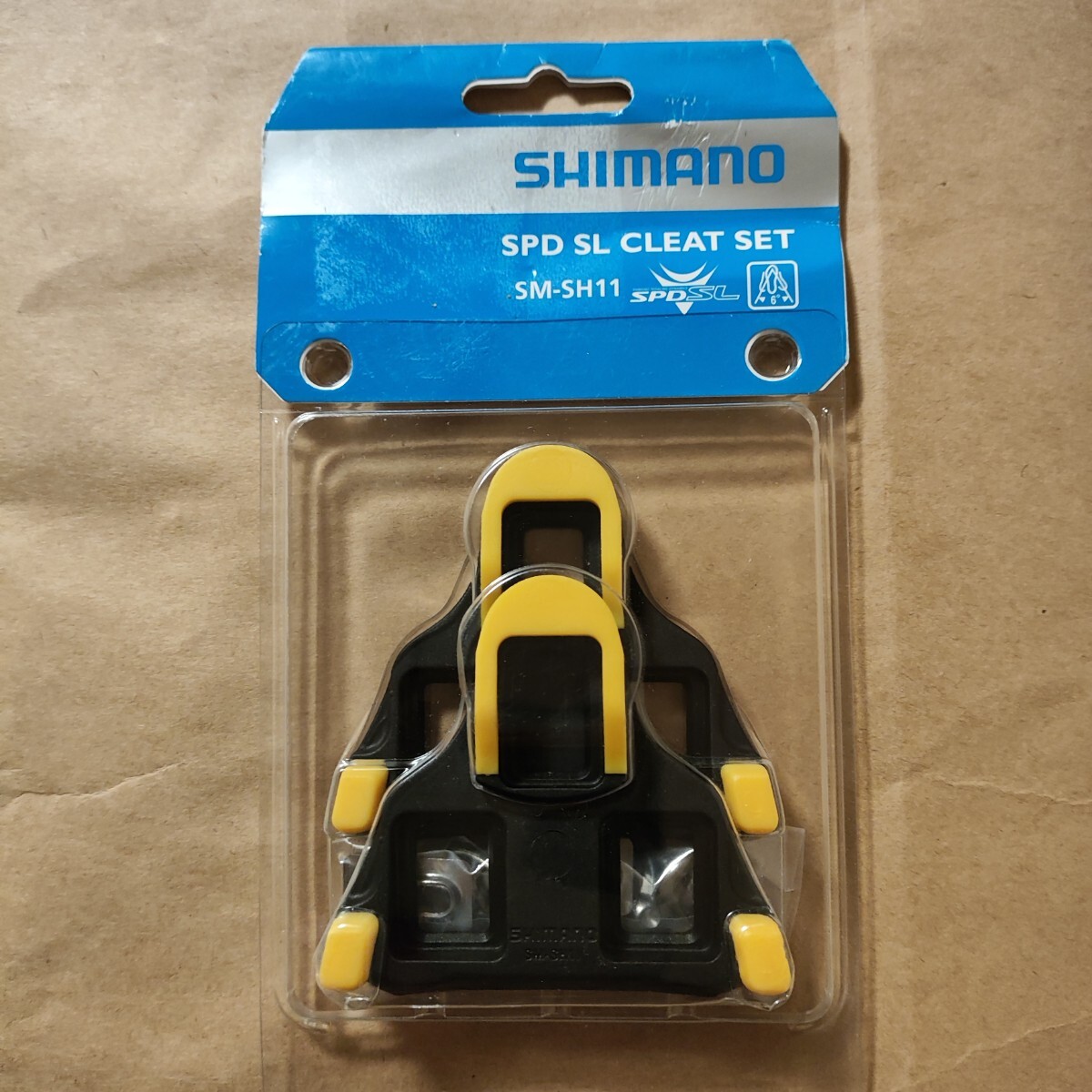 Yahoo!オークション - SHIMANO シマノ SM-SH11 SPD-SL クリート 黄色