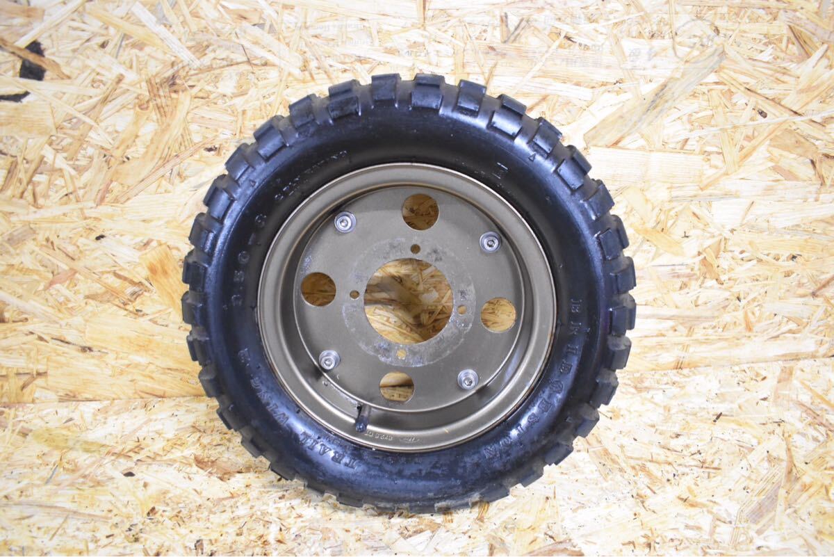 純正 モンキー バハ リアホイール ホイール baja z50j-2002 /検 ゴリラ シャリー ダックス Baja BAJA t50 武川 Gクラフト キタコ AB27(リア)｜売買された ...