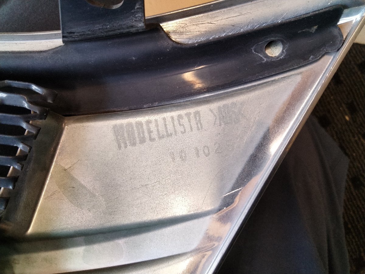 Yahoo!オークション - H22 アイシス ZGM11 モデリスタ メッキ フロント...