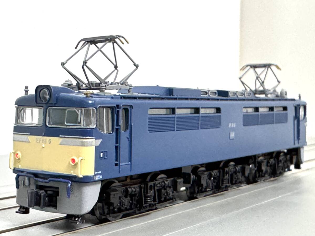 Yahoo!オークション - 国鉄 EF61 6号機 宮原機関区 マイクロエース 加...