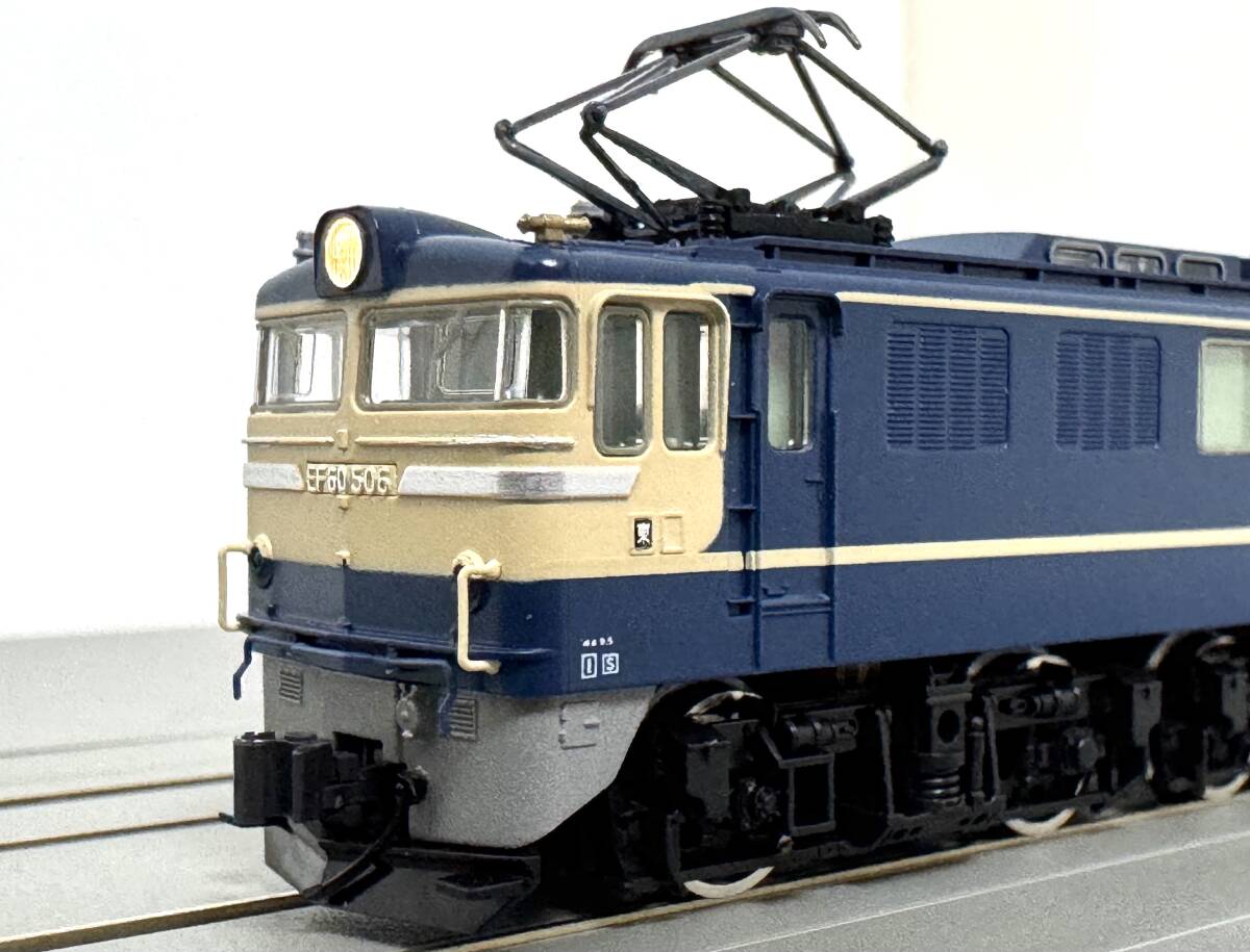 Yahoo!オークション - 国鉄 EF60 506号機 東京機関区 特急色 TOMIX加工