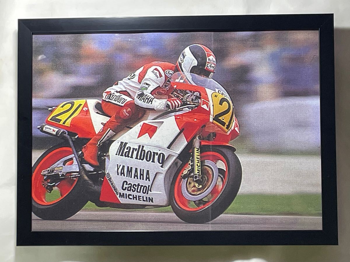 Yahoo!オークション - 「平 忠彦/ヤマハYZR500 '87」A4サイズ