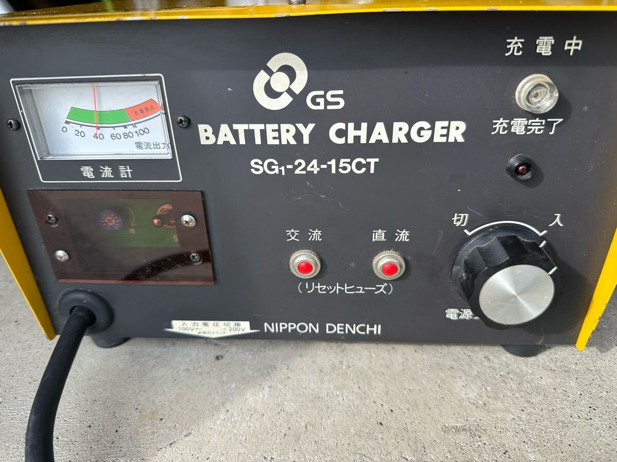 Yahoo!オークション - 日本電池 GSユアサ SG1-24-15CT バッテリー充電...