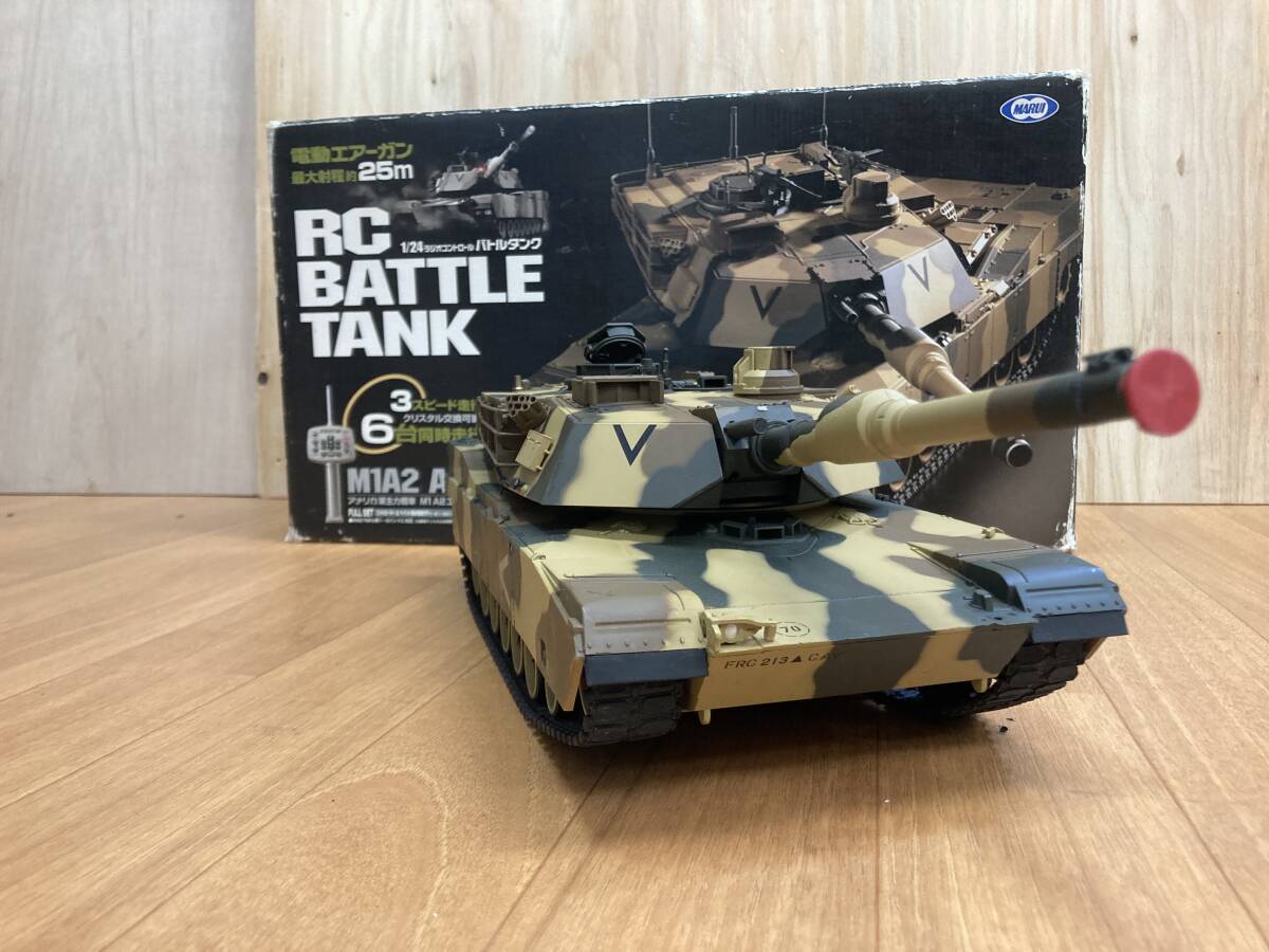 【樂淘letao】日本代購代標第一品牌－ RC バトルタンク アメリカ軍主力戦車 M1A2 エイムブラス 東京マルイ ジャンク