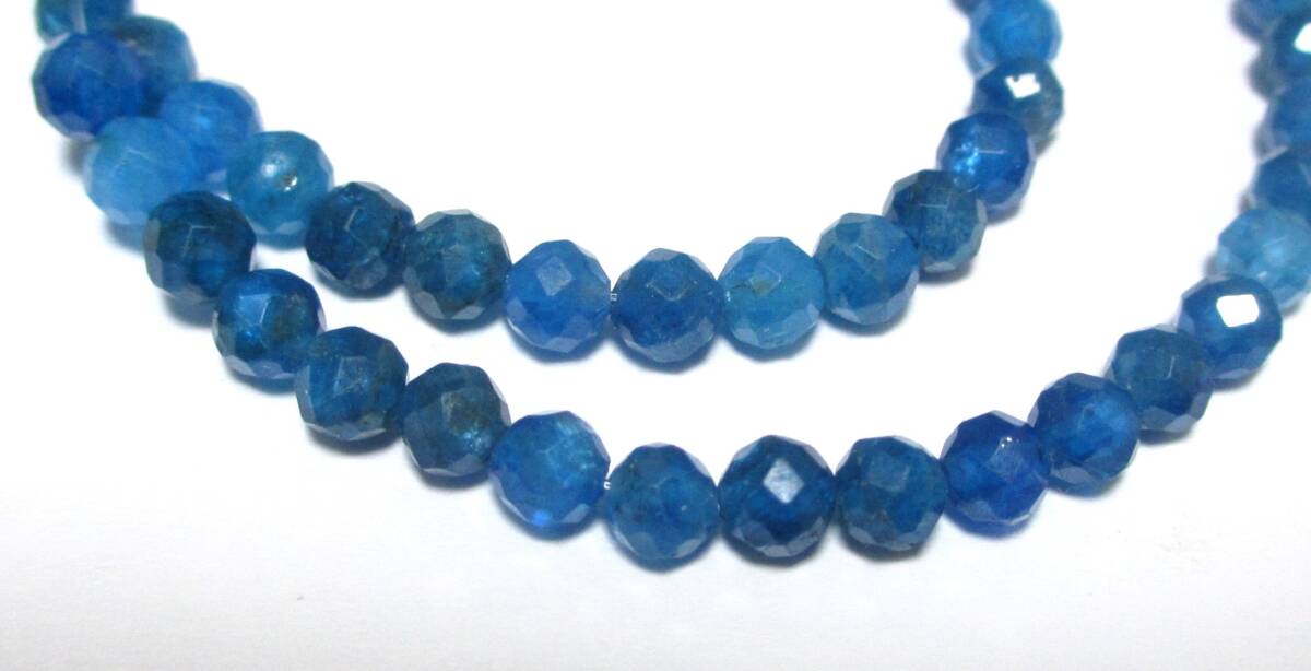 Yahoo!オークション - bzg 天然石ビーズ アパタイト 60個セット