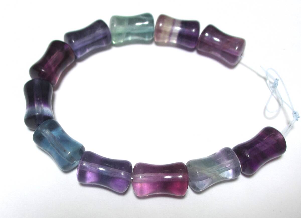 Yahoo!オークション - bzg 天然石ビーズ フローライト 11個セット