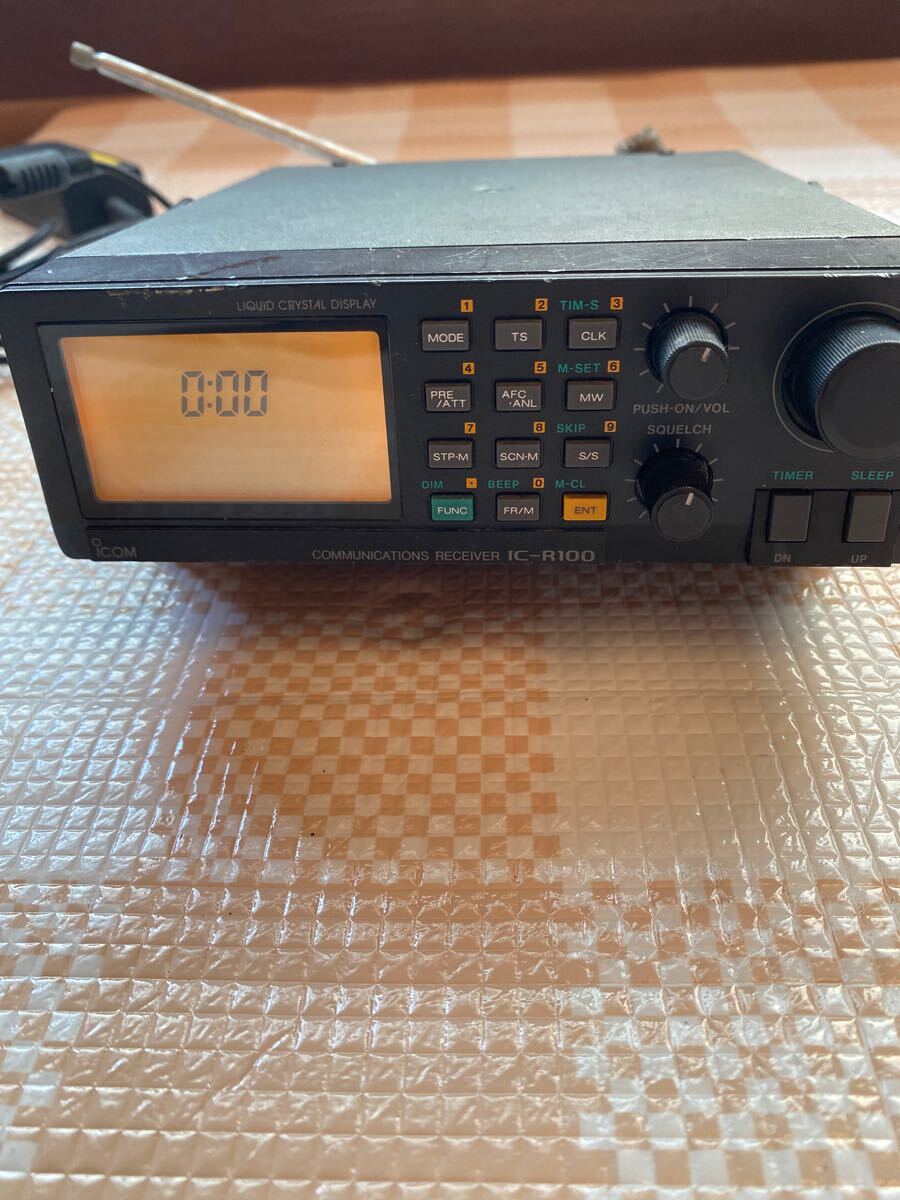 Yahoo!オークション - ICOM IC-R100 通電確認済 AM/FM/WFM